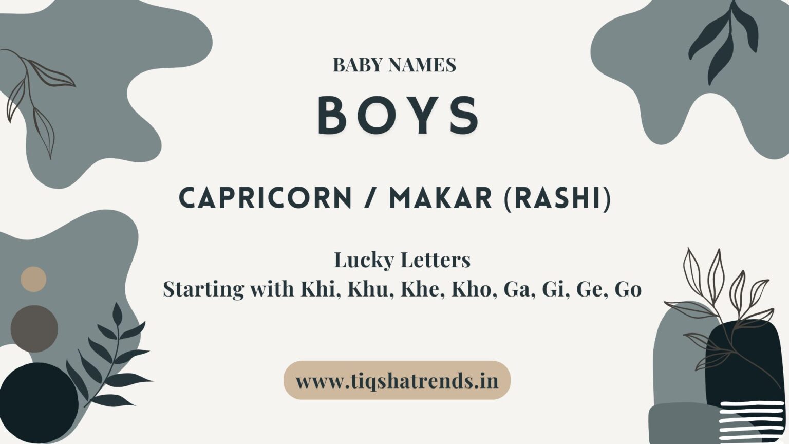 200+ Unique & Modern Capricorn Baby Boy Names with Beautiful Meanings