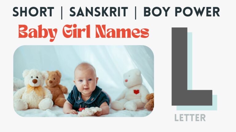 250+ Magical Baby Girl Names Starting with L (Modern, Trendy & Rare)