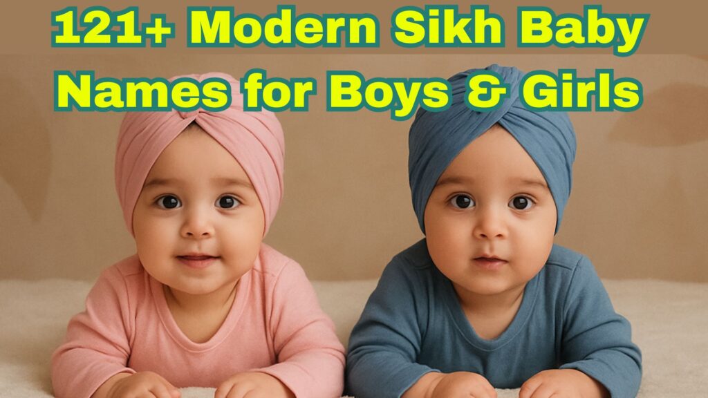 121+ Modern Sikh Baby Names for Boys & Girls – Unique & Trendy 2025 Picks