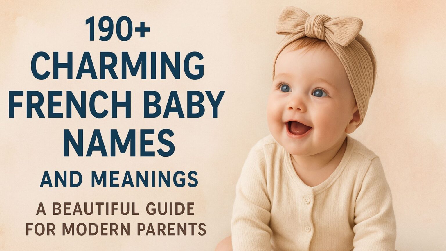 190+French Baby Names and Meanings: The Ultimate List of Elegant French ...